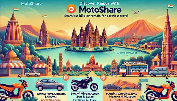 The Best Bike and Car Rentals in Raipur with Motoshare - Gujarat Orbit