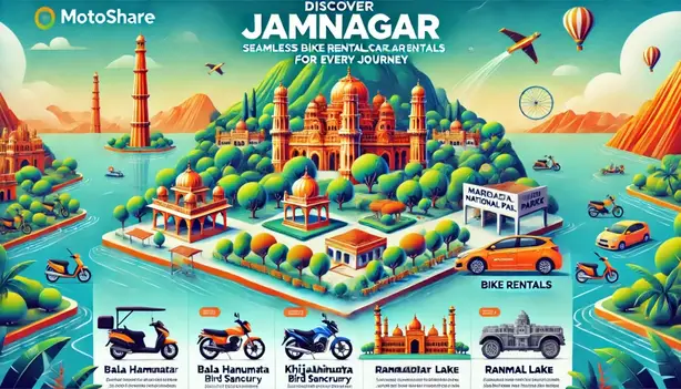 The Best Bike and Car Rentals in Jamnagar with Motoshare - Gujarat Orbit