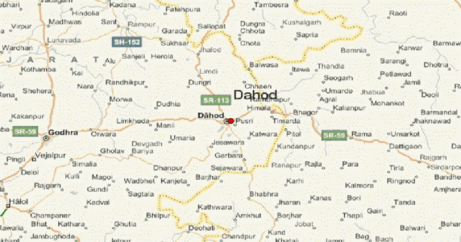 Dahod Tourist Map Guide - Gujarat Orbit